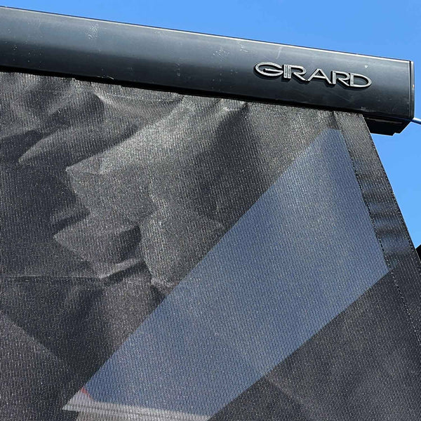 Tentproinc RV Awning Sun Shade Screen ONLY for Girard Awning White Fla