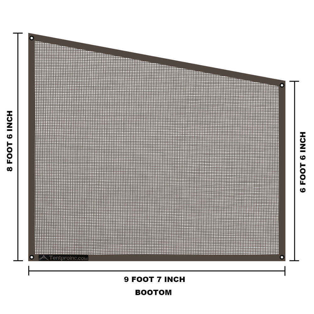 Tentproinc RV Awning Side Sun Shade - Customized Complete Kits Home Me